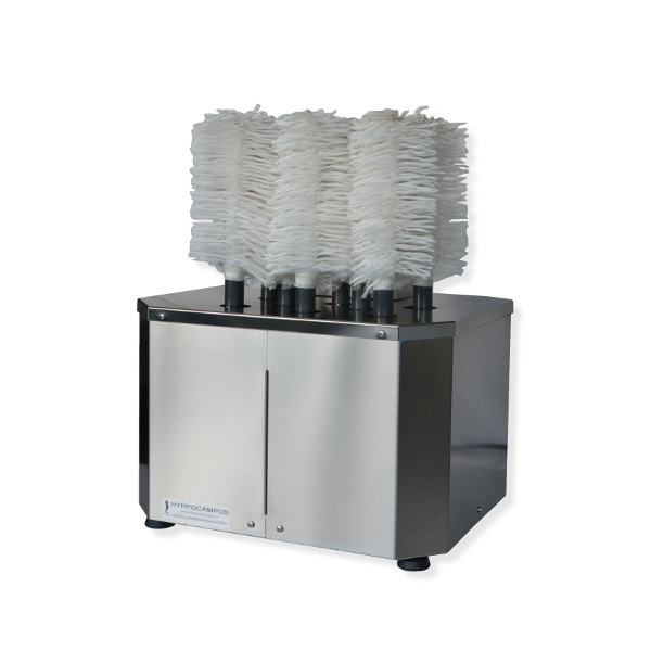Glass dryer and polisher