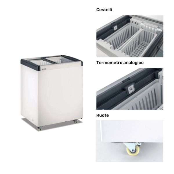 Congelatore frigo a pozzetto